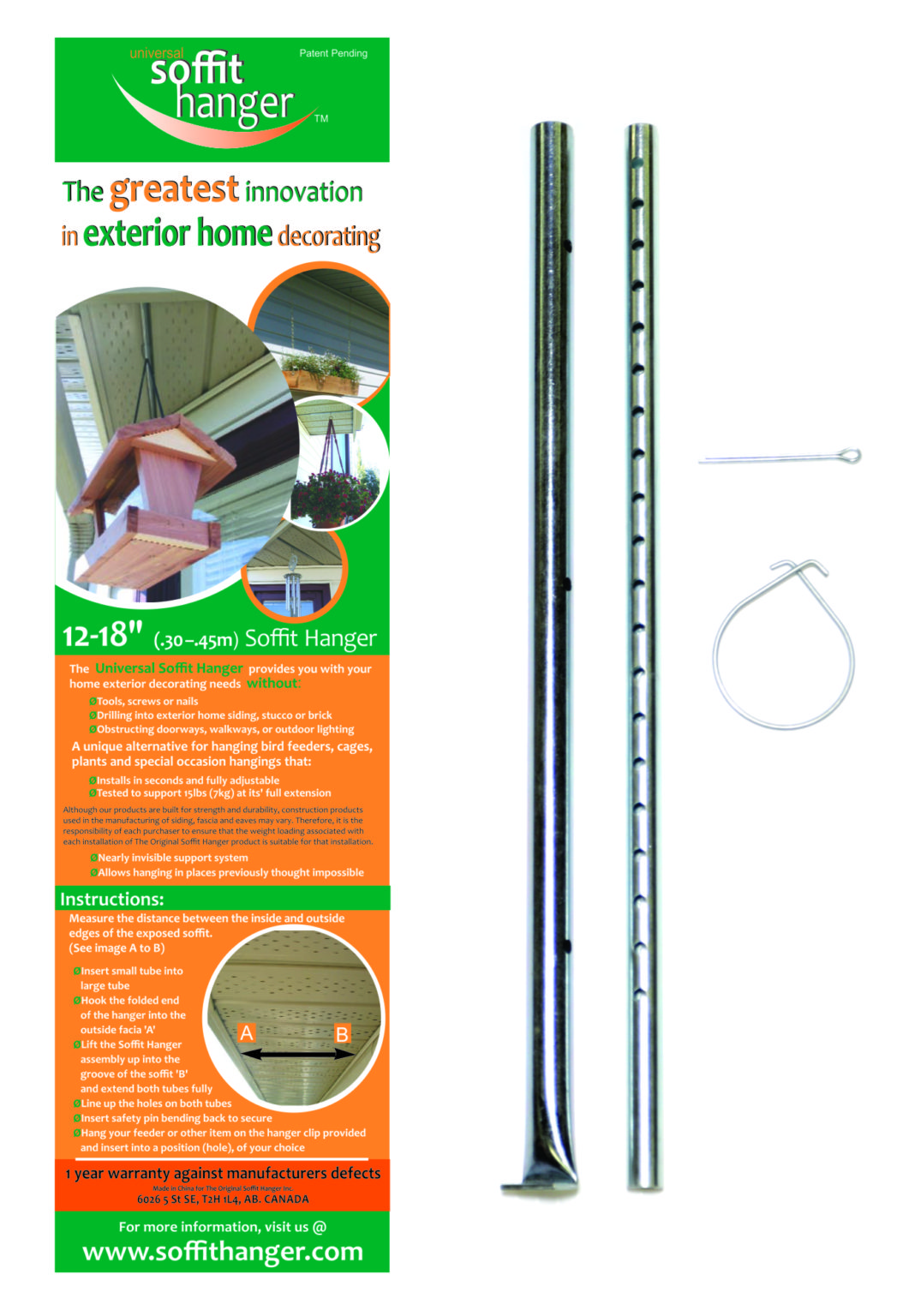 Soffit Hangers - The Wild Bird Store